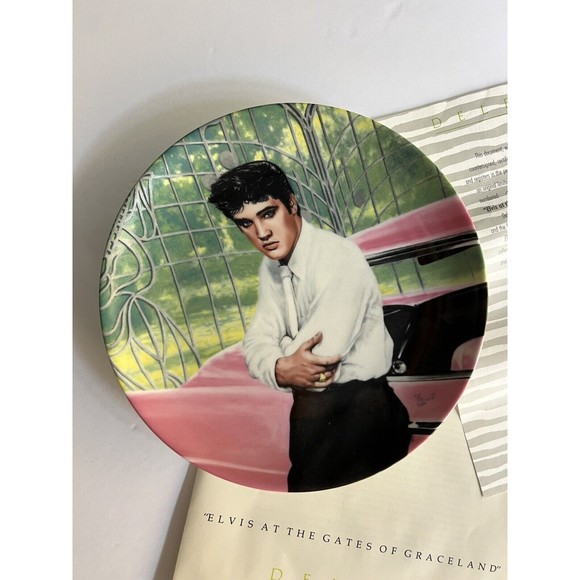 The Bradford Exchange | Art | 988 Delphi Bradex Elvis At The Gates Of ...